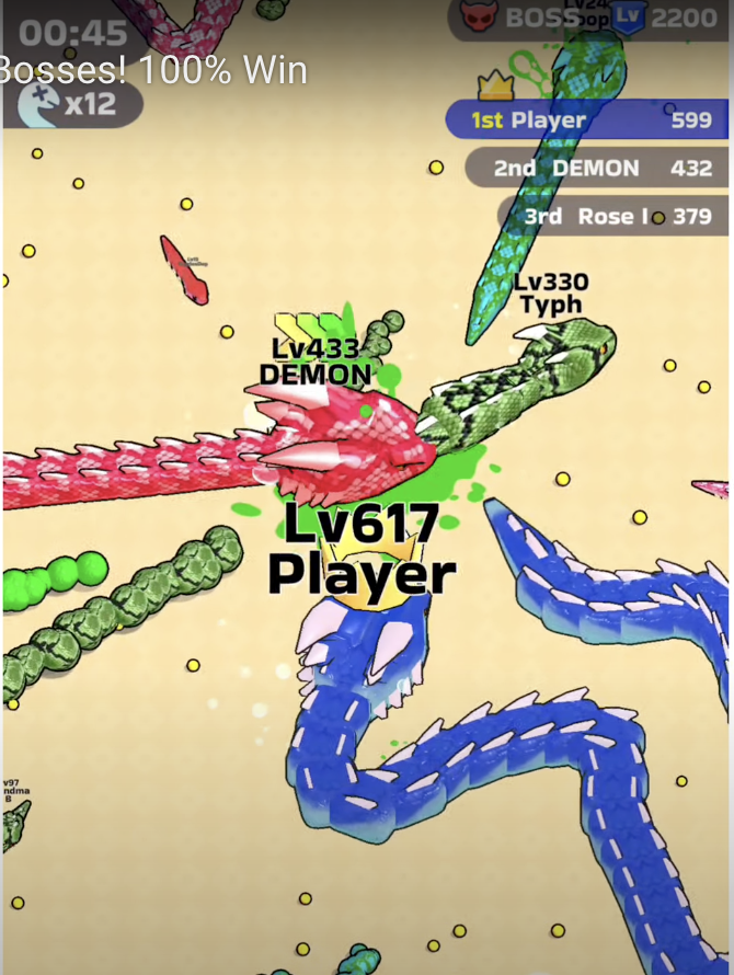 Snake Clash - Free Multiplayer Snake IO Game | Play Online